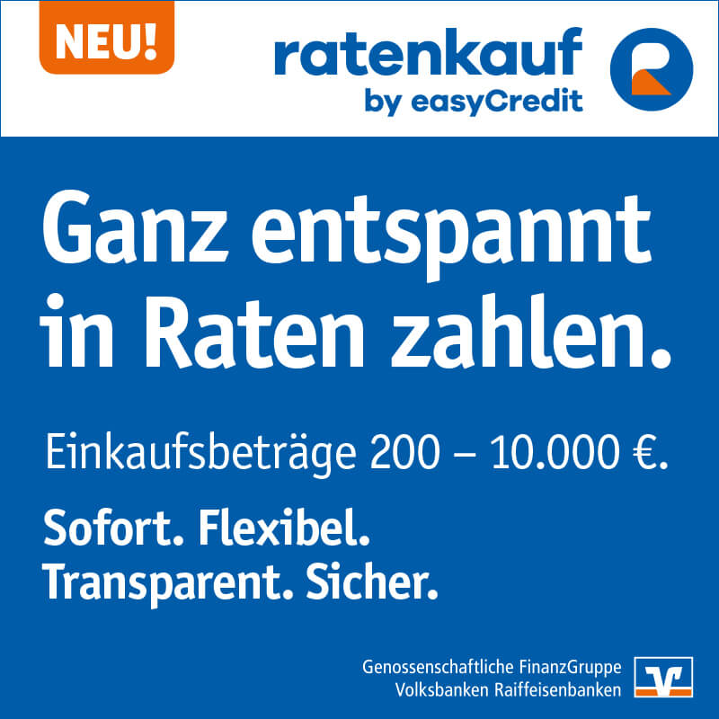 ratenkauf mit easycredit – PET PHYSIO